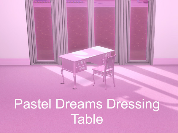 The Sims Resource | Pastel Dreams Dressing Table