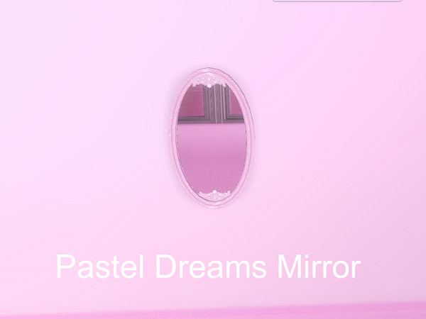 The Sims Resource | Pastel Dreams Mirror