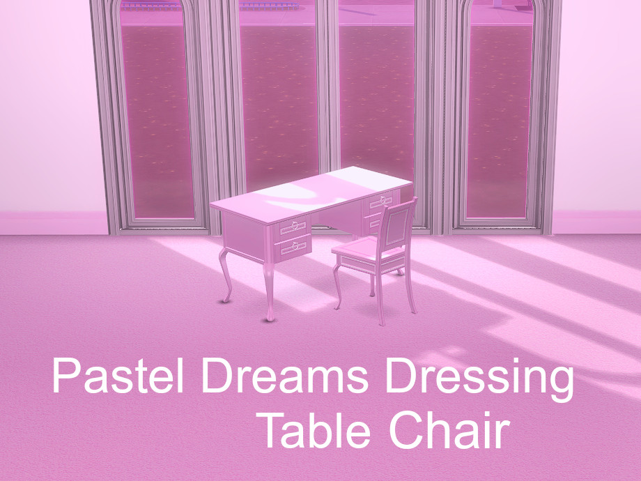 The Sims Resource | Pastel Dreams Dressing Table