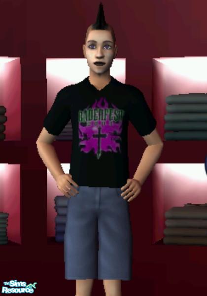 The Sims Resource | Goth Version-BaderFest 2