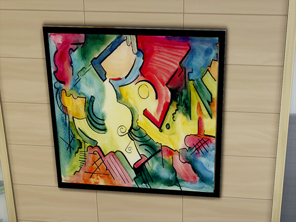 The Sims Resource | Abstract Art Paintings