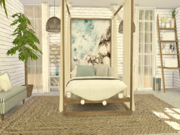 The Sims Resource | Cotton Blue Bedroom