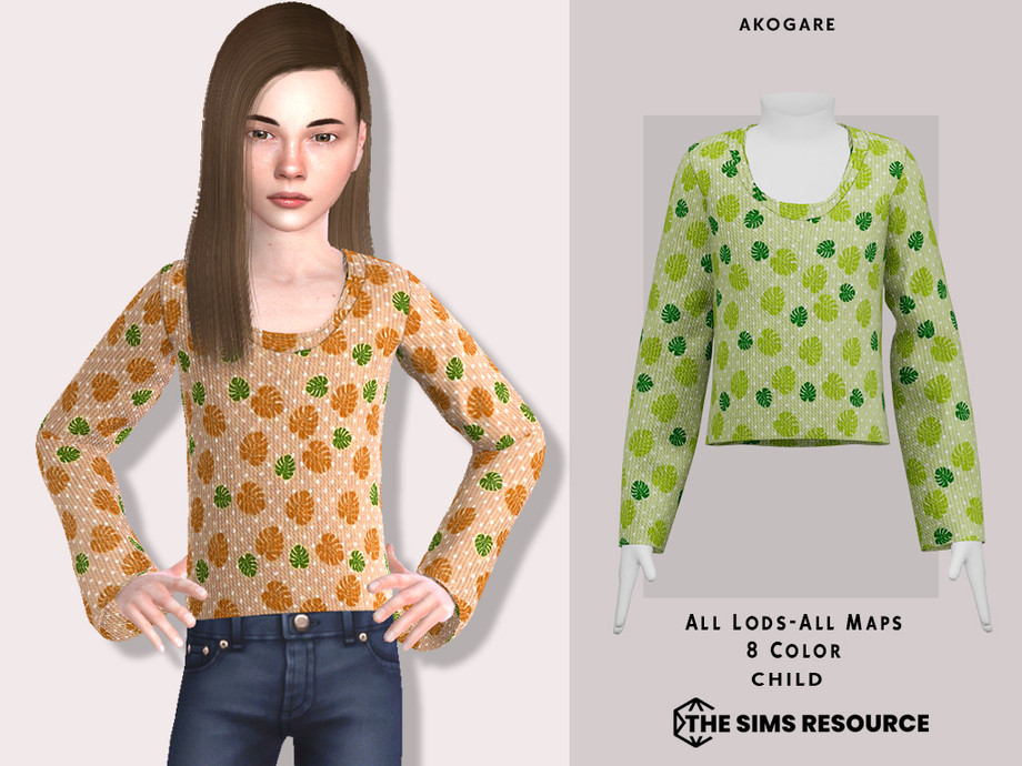 The Sims Resource | Avery Top