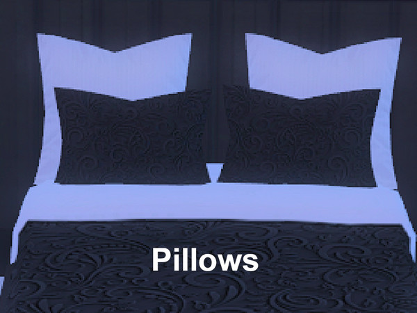 The Sims Resource - Moods Bedroom Pillows