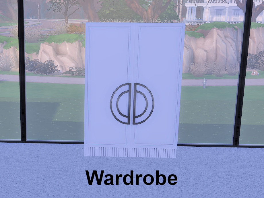 The Sims Resource - BlackCat27 Moods Bedroom Wardrobe