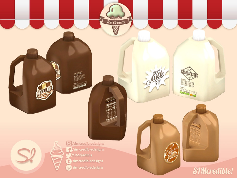 The Sims Resource - Gelatteria Ingredient Bottle
