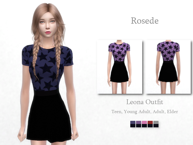 The Sims Resource | Leona Outfit
