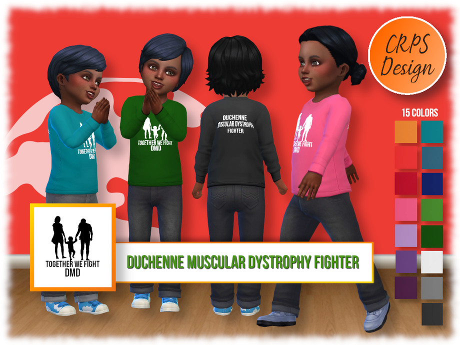 The Sims Resource | together we fight DMD white.package
