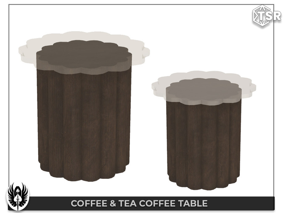 The Sims Resource | Coffee & Tea Corner Coffee Table