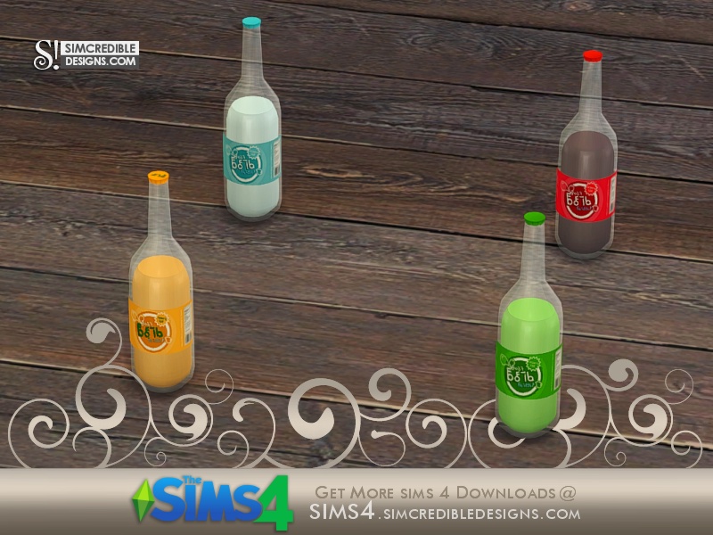 The Sims Resource - Breezy soda bottle *decor only*