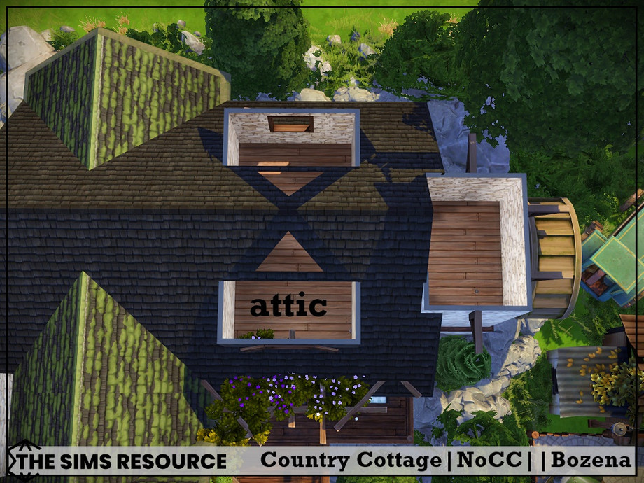 The Sims Resource | Country Cottage-Shell