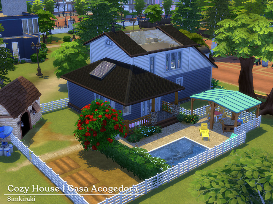 The Sims Resource | Cozy House - Casa Acogedora