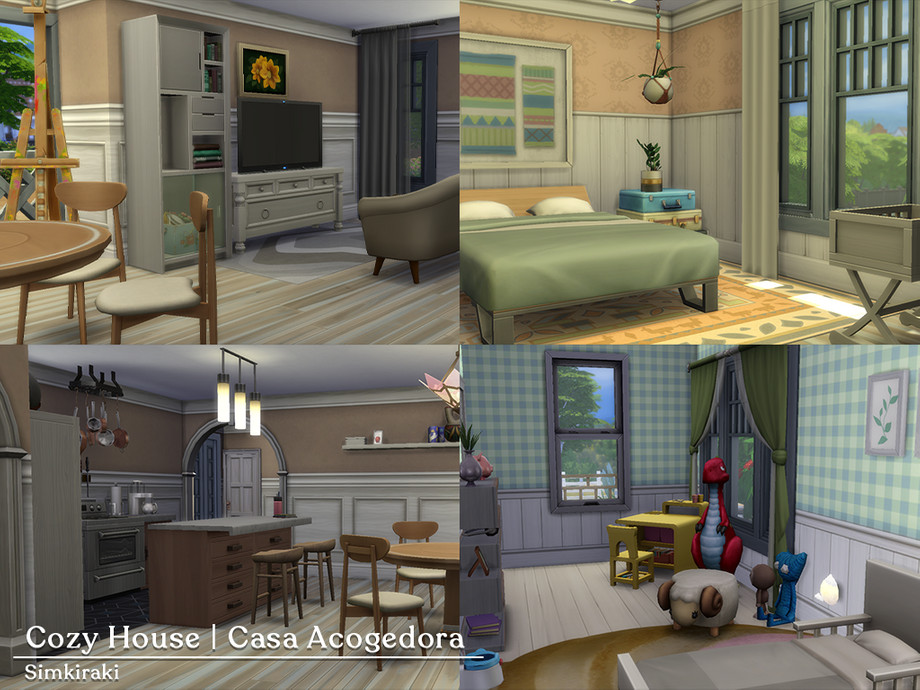 The Sims Resource | Cozy House - Casa Acogedora