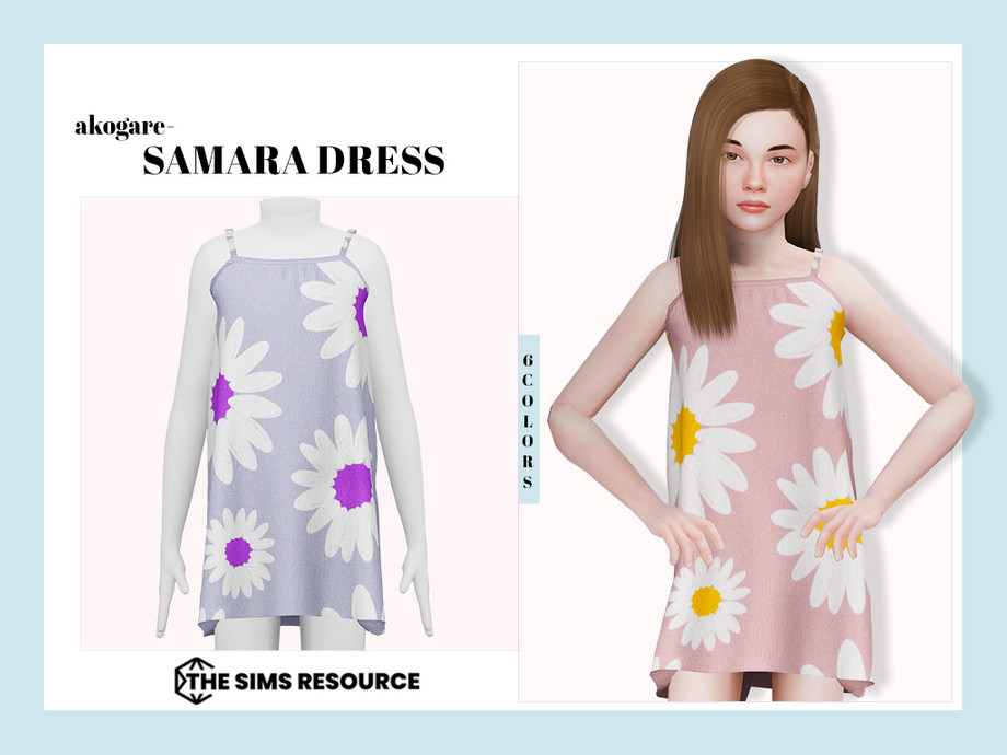 The Sims Resource - Samara Dress