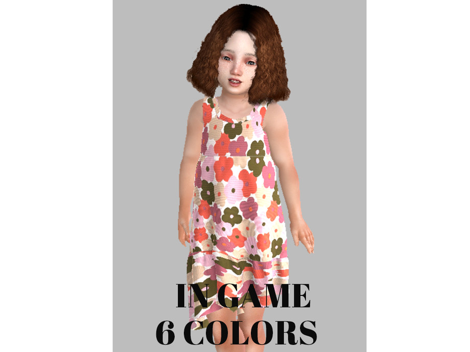 The Sims Resource | T-Bonnie Dress