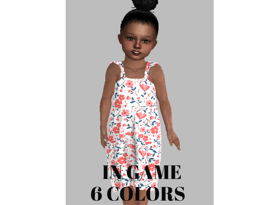 The Sims Resource | T-Daisy Dress