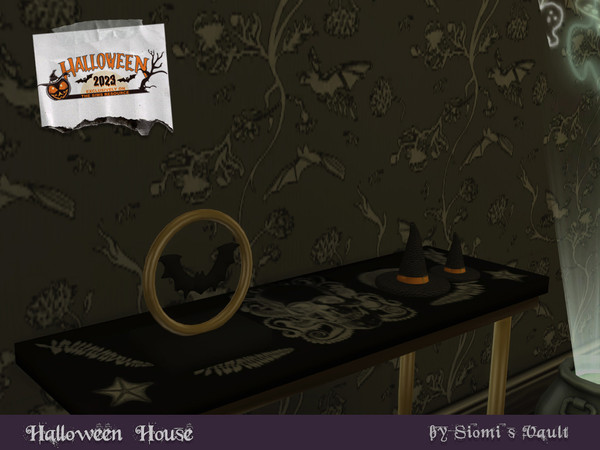 The Sims Resource | Halloween House - Bat Decor