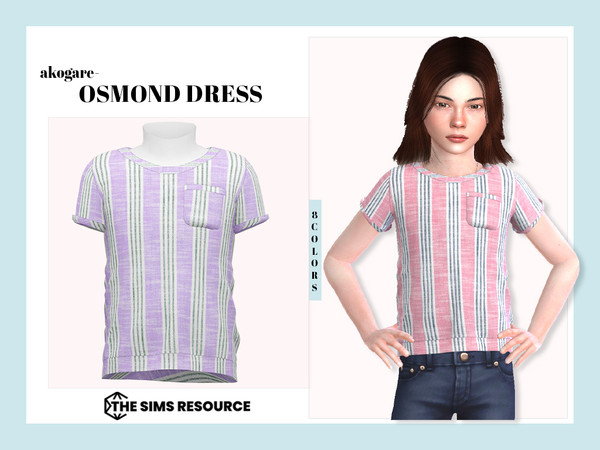 The Sims Resource | Osmond Top