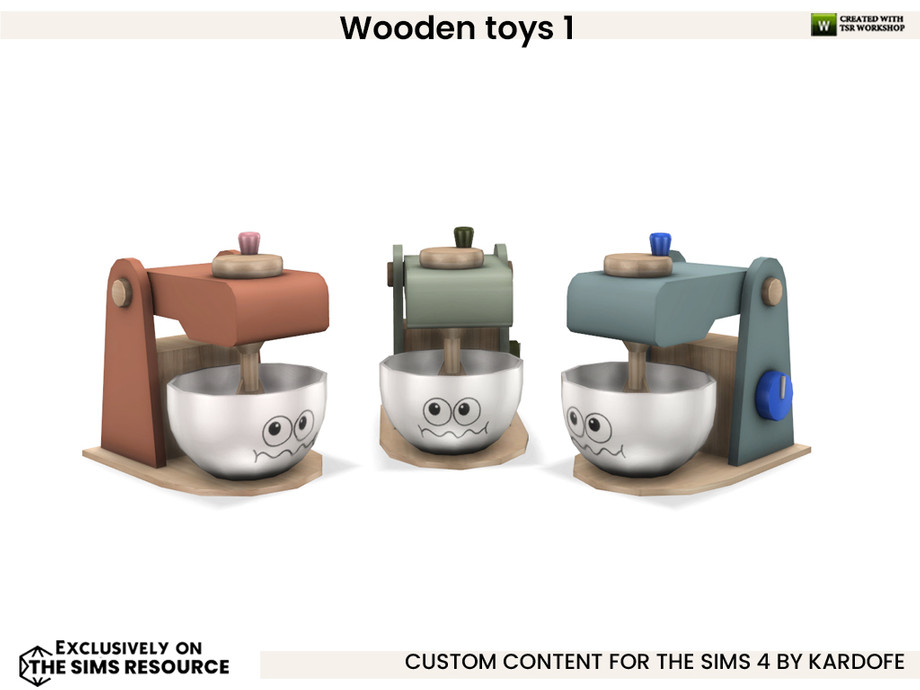 The Sims Resource | Wooden toys 1