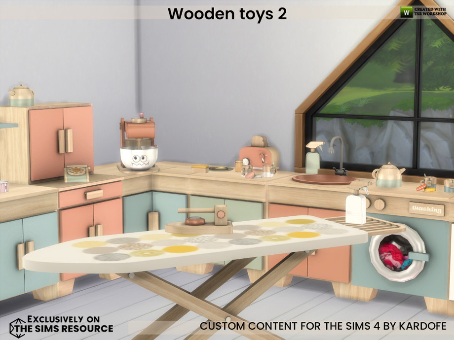 The Sims Resource | Wooden toys 2