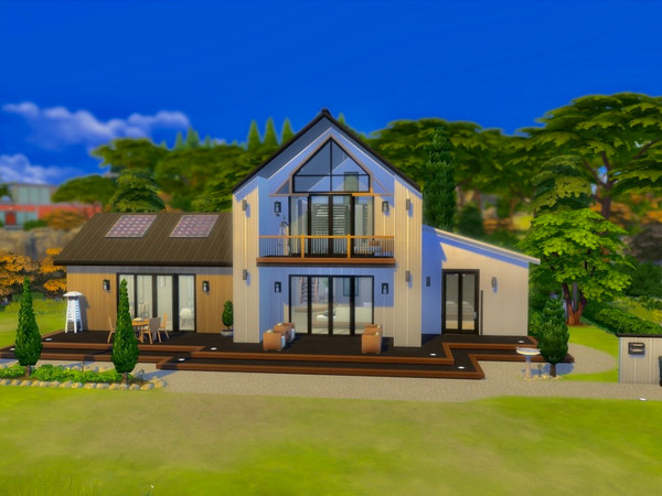 The Sims Resource | Super Minimalist House