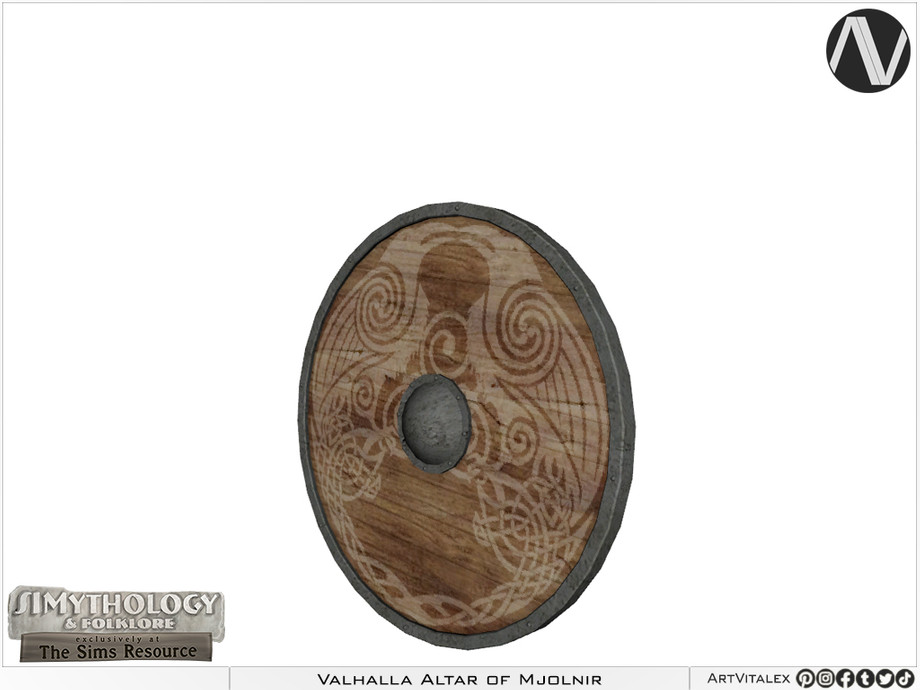 The Sims Resource | SIMythology | Valhalla Shield