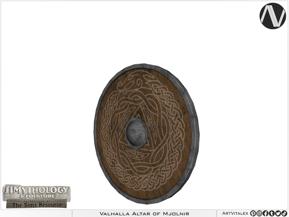 The Sims Resource | SIMythology | Valhalla Shield