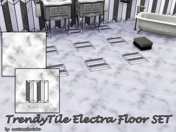 The Sims Resource | MB-TrendyTile_ElectraFloor.package