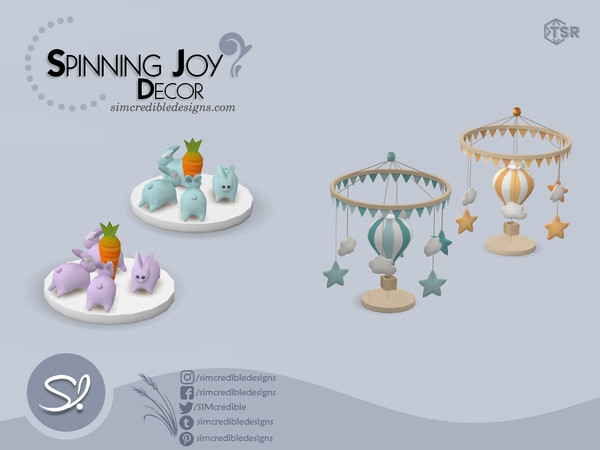 The Sims Resource | Spinning Joy Table decor - Balloon