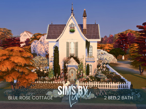 The Sims Resource | Blue Rose Cottage
