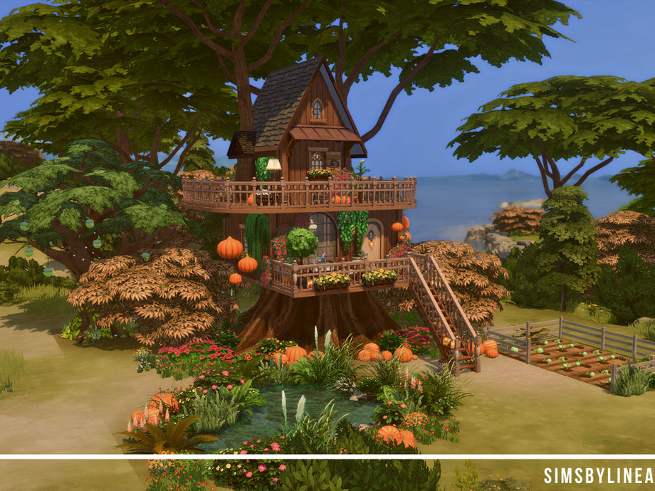 The Sims Resource | Pumpkin Treehouse