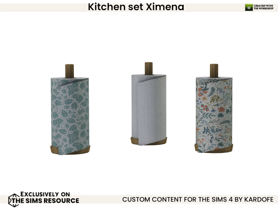 The Sims Resource | kardofe_Kitchen set Ximena_Napkins