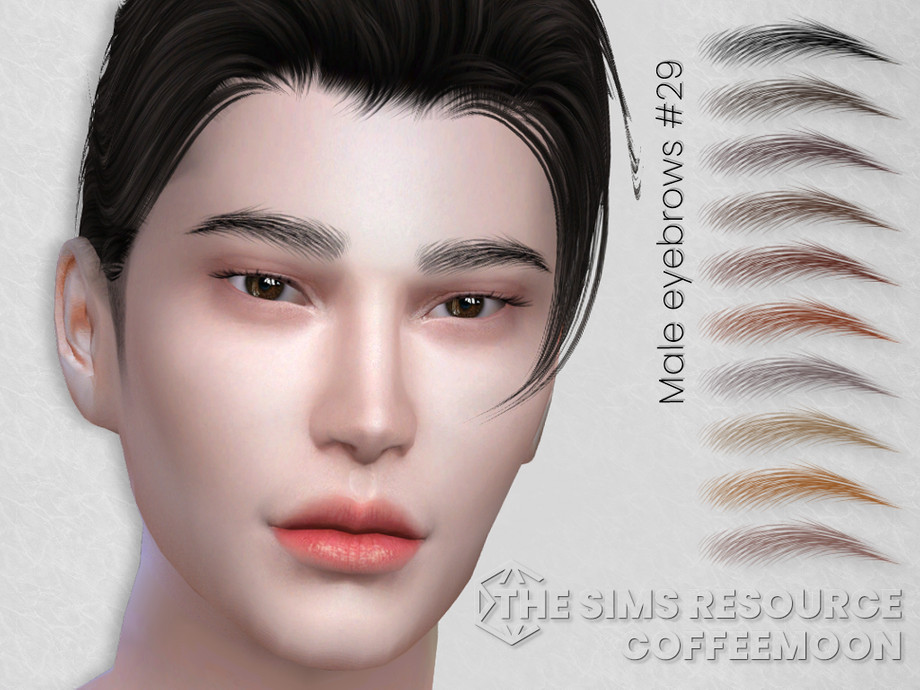 The Sims Resource | Male eyebrows N29