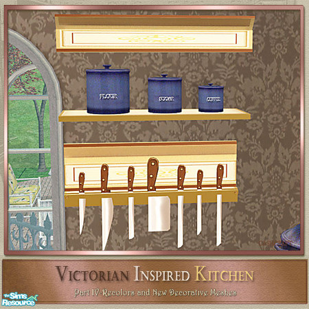 The Sims Resource | Victorian Kitchen Part IV - Knives 02