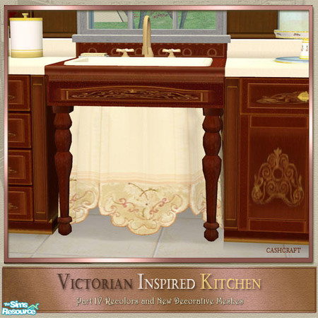 The Sims Resource - Victorian Kitchen Part IV - Sink