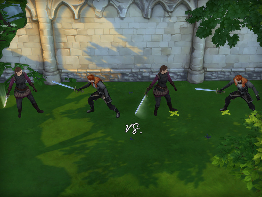 The Sims Resource | Invisible Sword Fight Stage (Requires Get Famous)