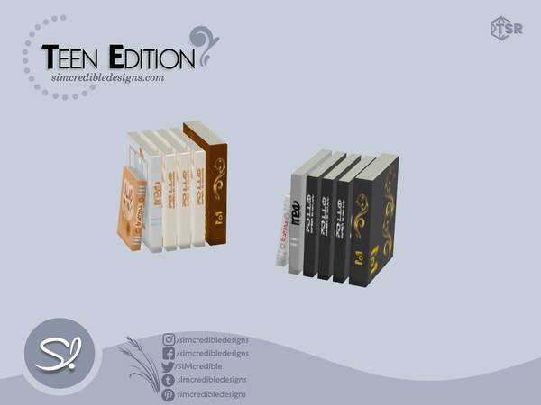 The Sims Resource | Teen Edition Books 1