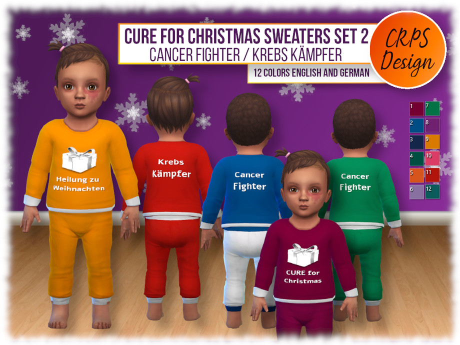 The Sims Resource | Christmas Sweater set 2 - Cancer