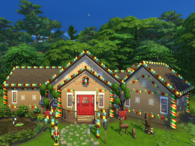 The Sims Resource | Gingerbread House