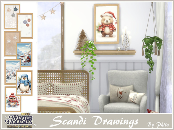 The Sims Resource | Scandi Drawings