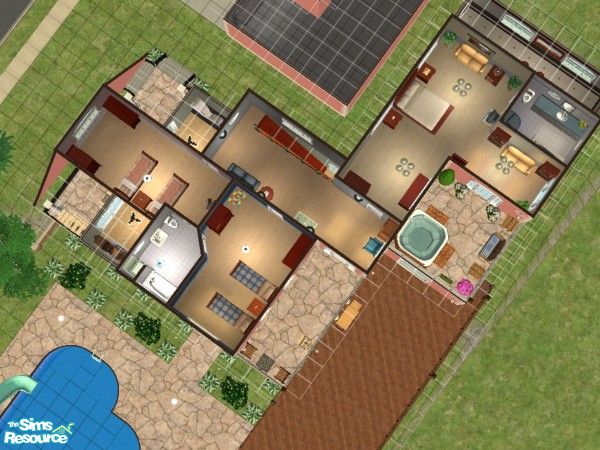 The Sims Resource - Overlook House - 4BD, 3BA