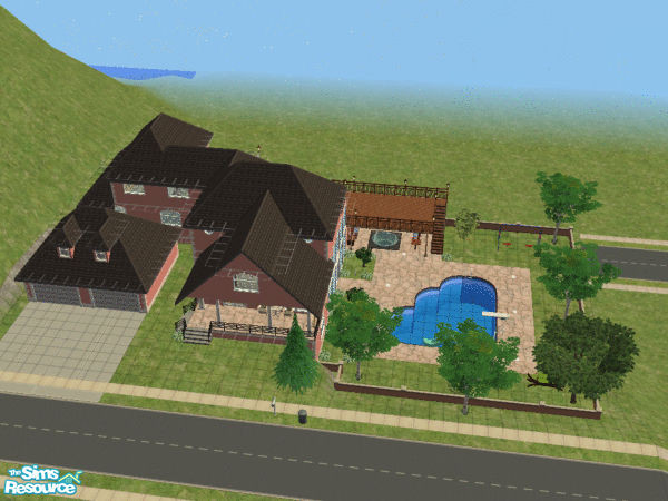 The Sims Resource - Overlook House - 4BD, 3BA