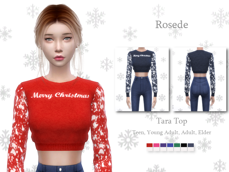The Sims Resource | Tara Top