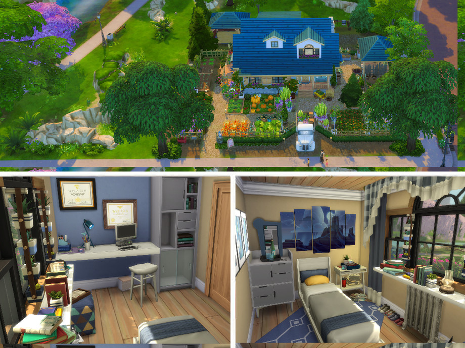 The Sims Resource | VEGETABLE GARDEN COTTAGE