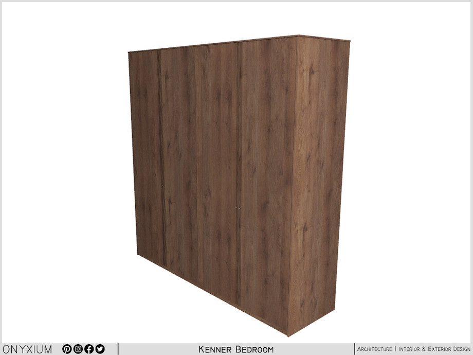 The Sims Resource | Kenner Wardrobe [Only Decor]