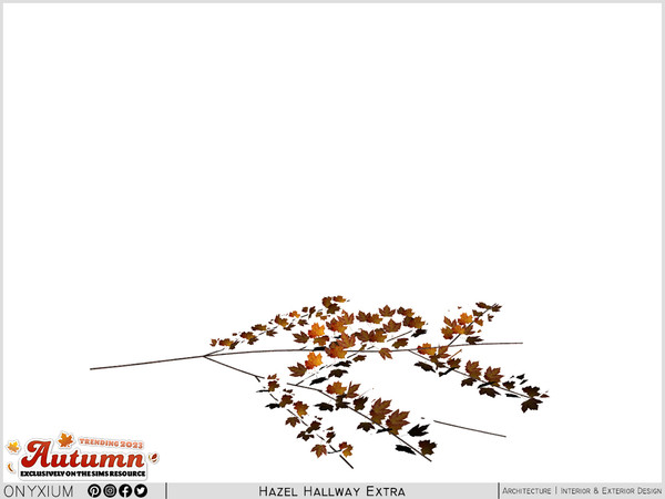 The Sims Resource | Hazel Decor Tree Branch