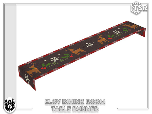 The Sims Resource | Nemesis_im - Eloy Dining Room Acc. Table Runner