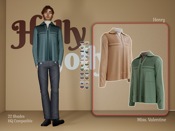 The Sims Resource | Henry Top