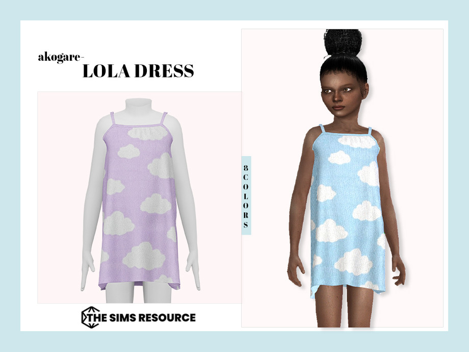 The Sims Resource | Lola Dress
