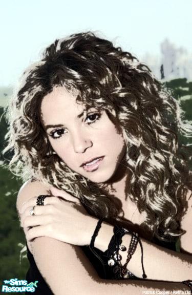 The Sims Resource | Shakira popart